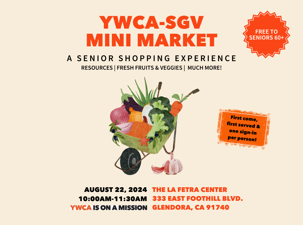 Upcoming Events – YWCA San Gabriel Valley