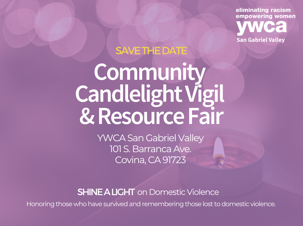 Upcoming Events – YWCA San Gabriel Valley
